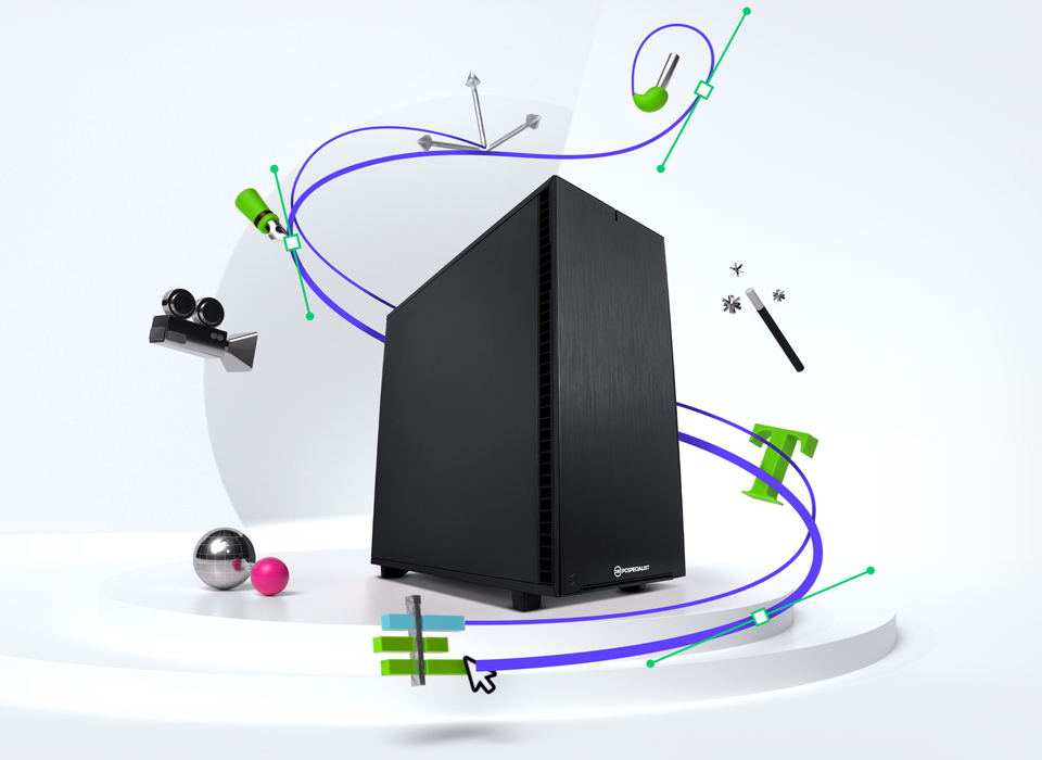 PCSPECIALIST - Configureer een krachtige Op Nvidia Studio pc